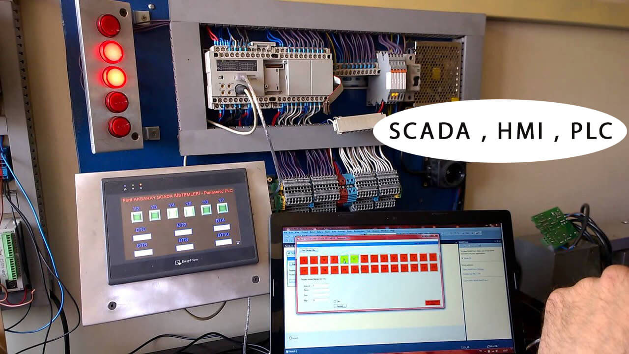 سیستم‌های SCADA و HMI و PLC چگونه با هم کار می‌کنند؟ | تعریف و تفاوت آنها - شرکت سپنتا فرآیند صنعت